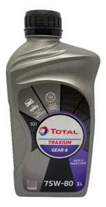 Aceite de Transmision Total 75w80 Traxium Gear 8 1 Litro | Voutier